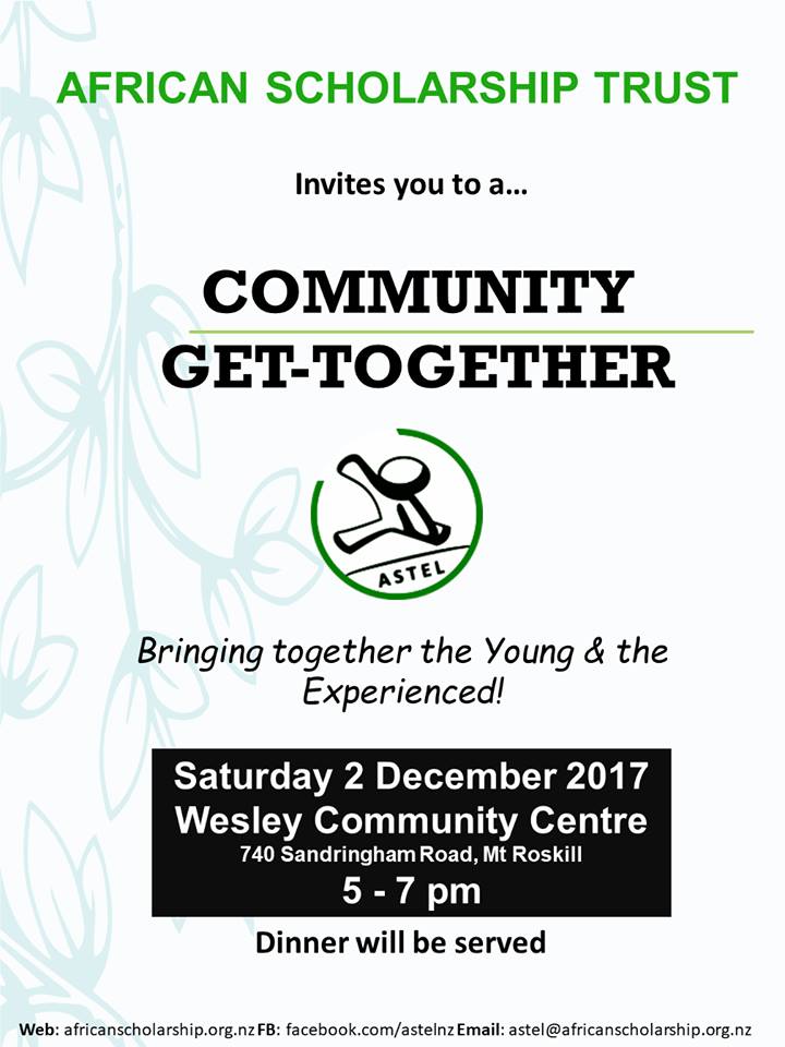 AFRICAN SCHOLARSHIP TRUST – COMMUNITY GET-TOGETHER EVENT – ACOFI ...